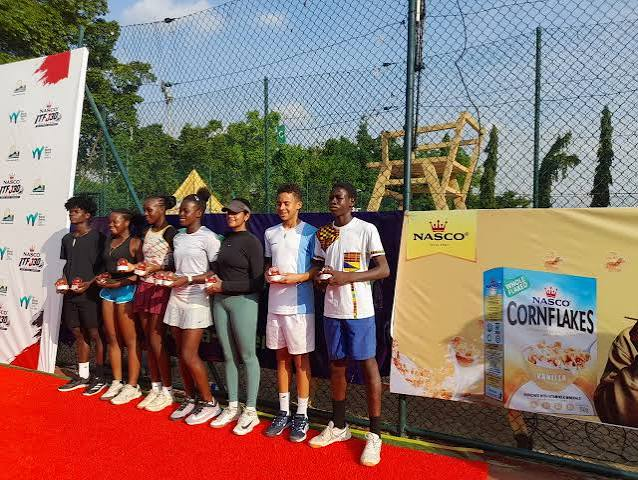 Nigerian players dominate girls’ final at NASCO/ITF J30 championship.